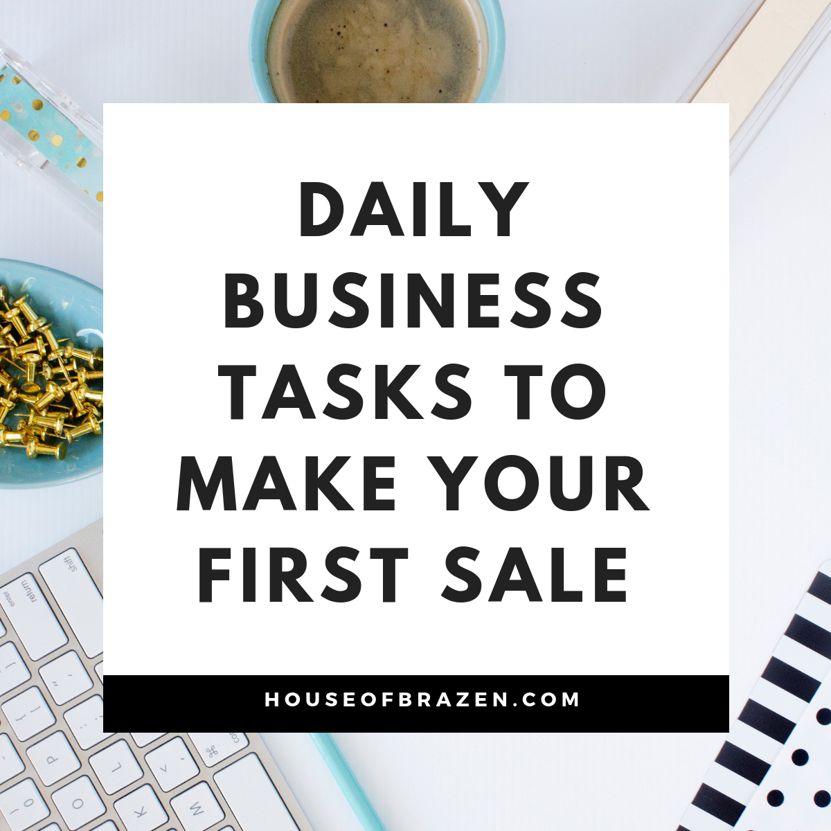 The Daily Tasks I Focused On To Make My First Course Sale - Elise McDowell