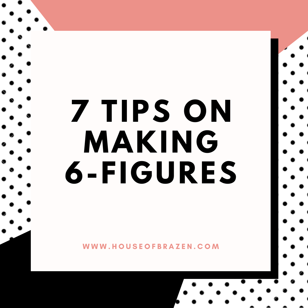 7 Tips for Making 6-Figures This Year - Elise McDowell