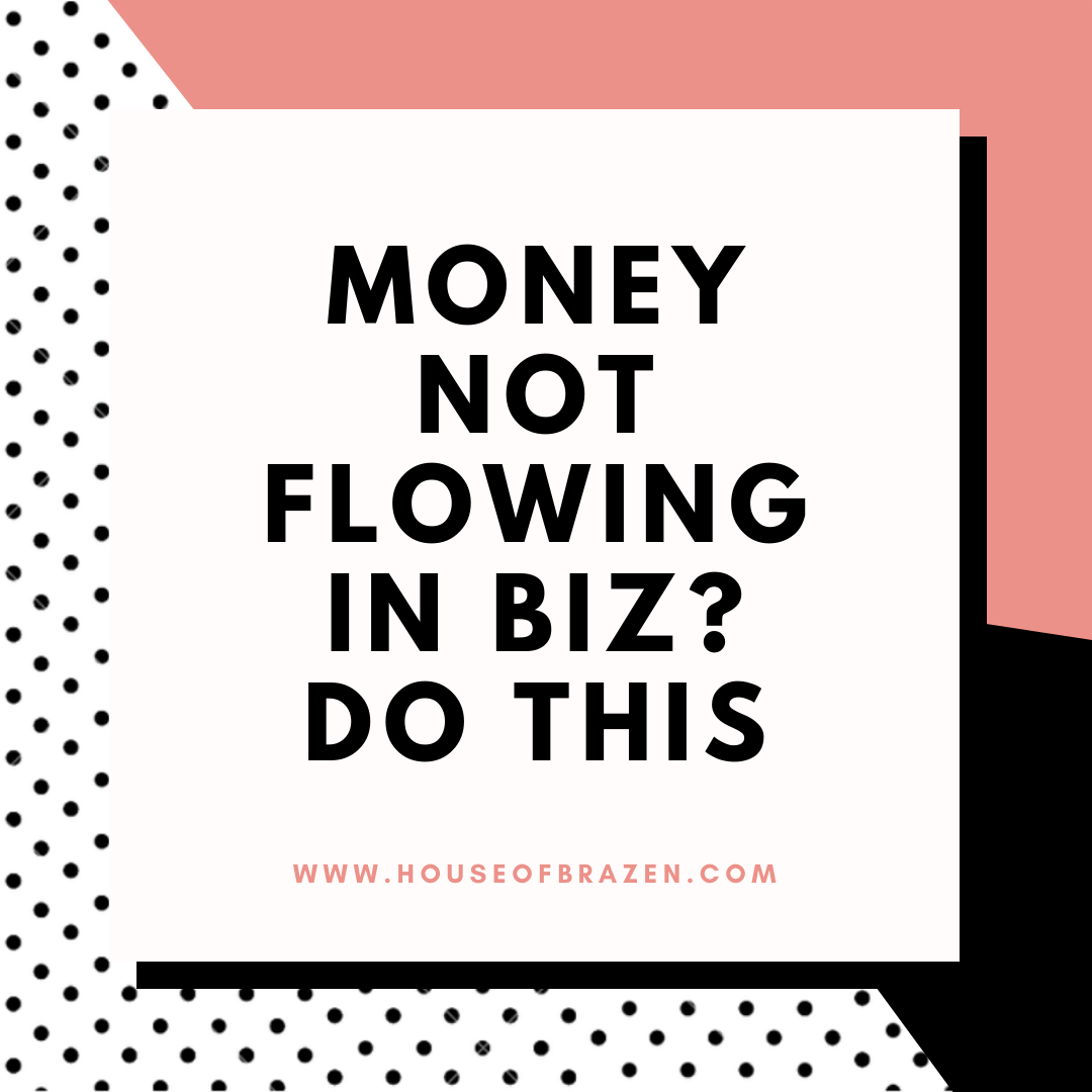 What To Do When The Money Isn't Flowing In Your Business - Elise McDowell